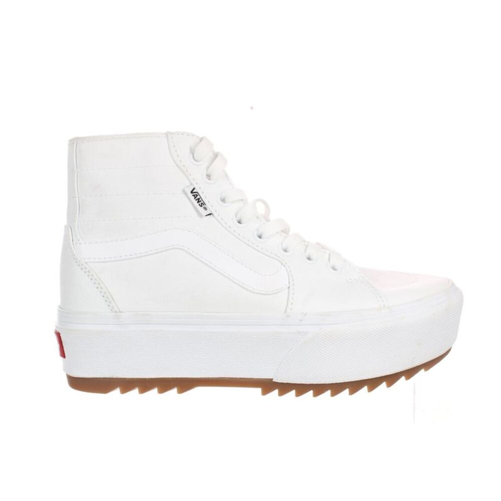 Vans Womens Filmore Platform High-Top White Fashion S… - Gem